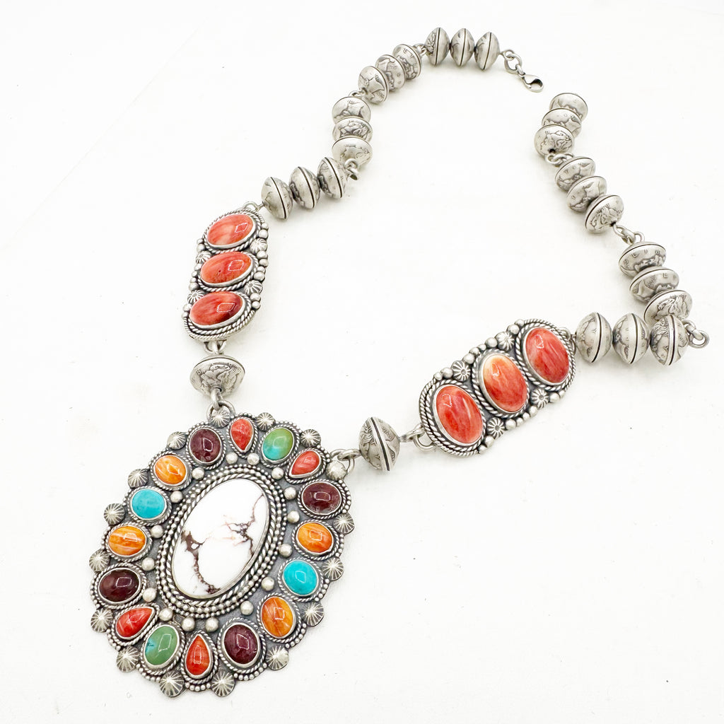 Shay Pfeiffer Fiesta Mega Necklace – Hespera Jewelry Co.